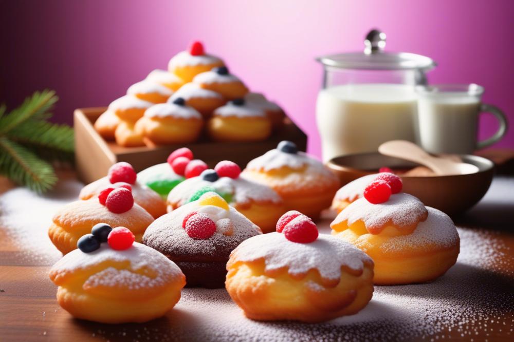 Delicious Zeppole: Traditional Italian Doughnuts Celebrating Saint ...