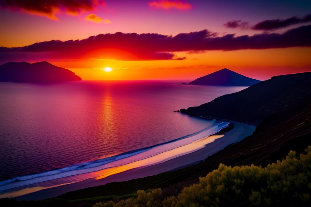 Discover The Breathtaking Romantic Sunsets Of Filicudi Island In The ...