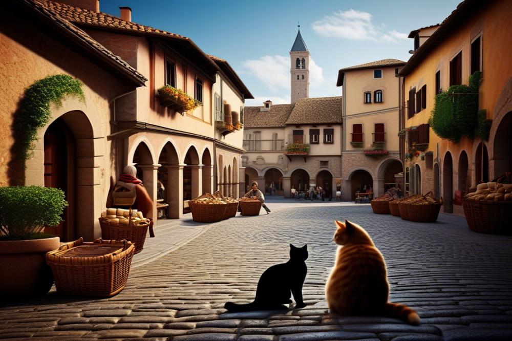 Exploring The Fascinating History Of Cats In Medieval Italian Towns