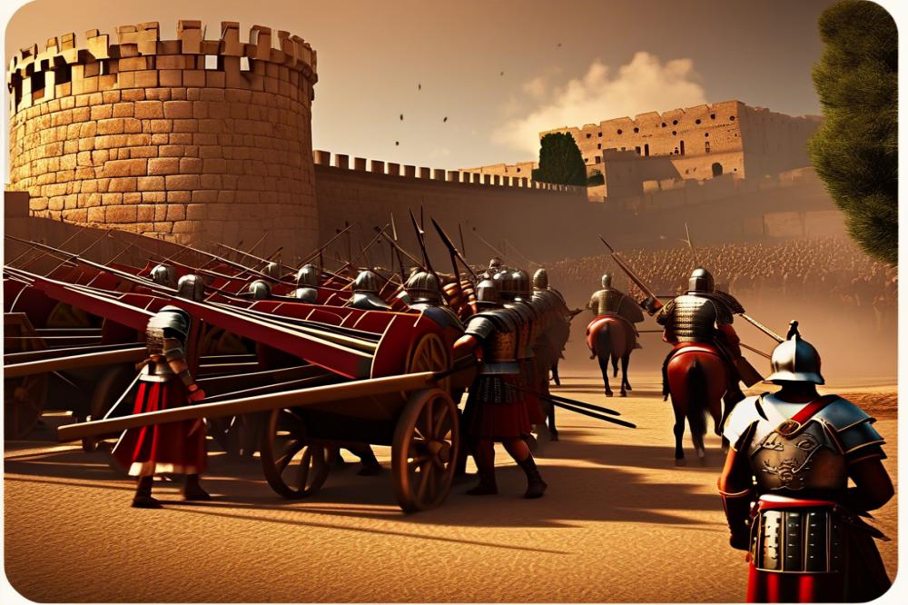 Mastering Ancient Warfare: The Siege Engines Of Rome—Ballista, Onager ...